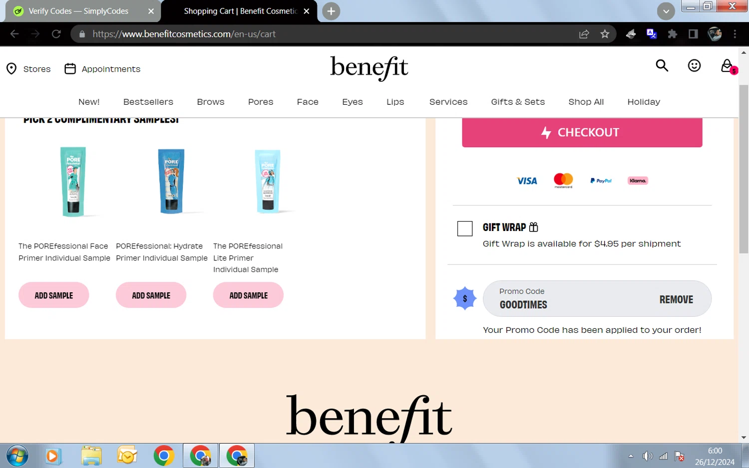 Benefit Cosmetics Coupons - 15% Off | January 2025