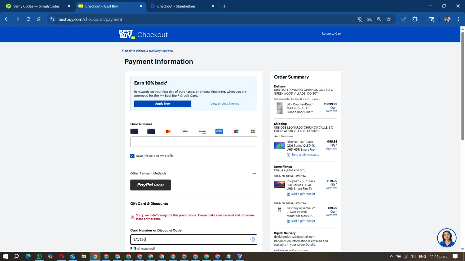 Best Buy Promo Codes (2 Verified) - 20% Off w/Code Oct 2025