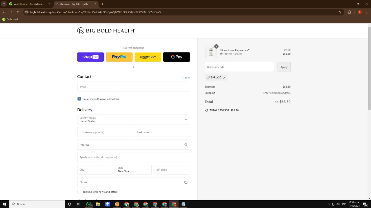 Big Bold Health Promo Codes & Black Friday 2024 Deals - 30% Off