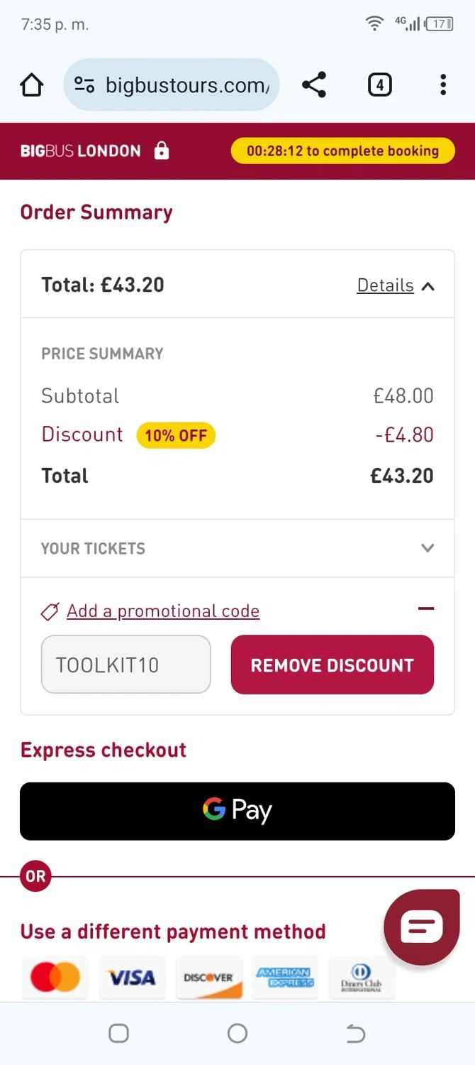 Big Bus Tours Promo Codes - 10% Off | November 2024