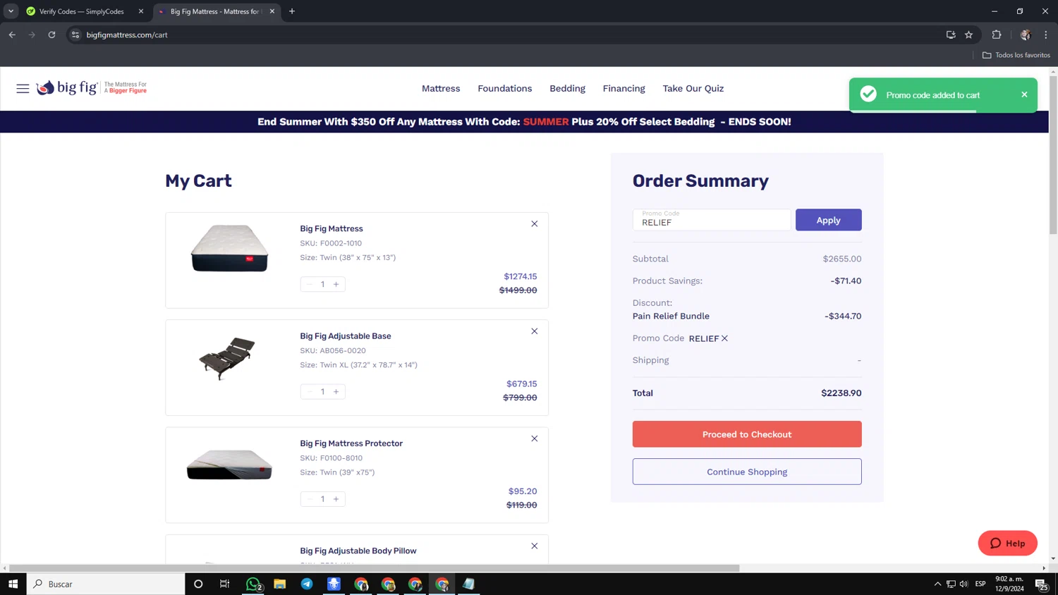 Big Fig Mattress Promo Codes - $400 Off | January 2025