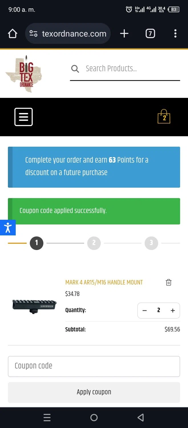 Big Tex Ordnance Coupon Codes - 15% Off | September 2024