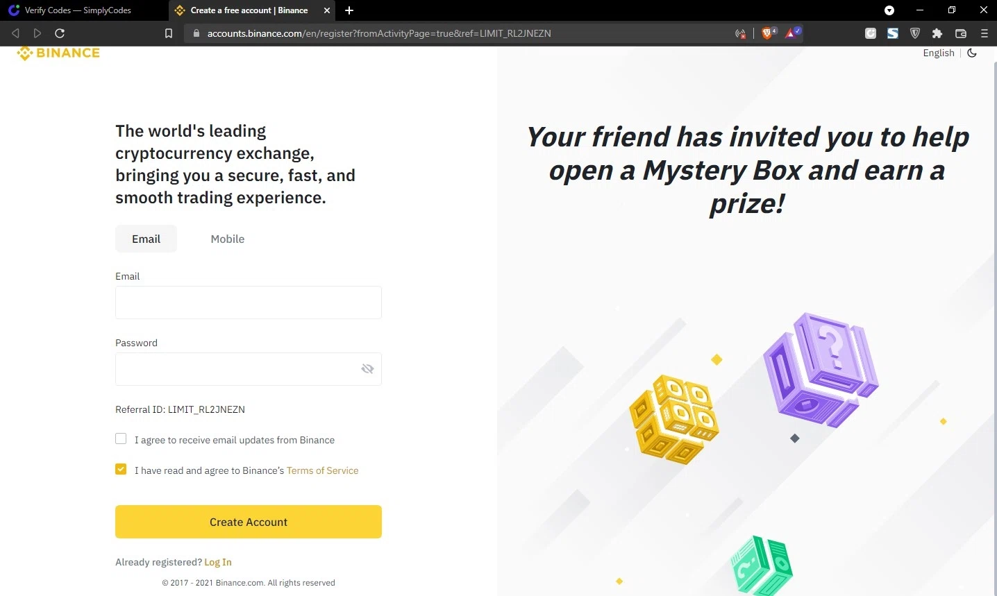 Binance Promo Codes - 20% Off (8 Verified) Dec 2025
