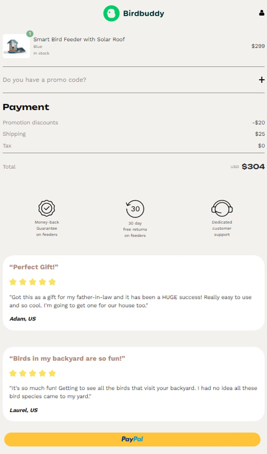 Bird Buddy Discount Codes - $20 Off | September 2024