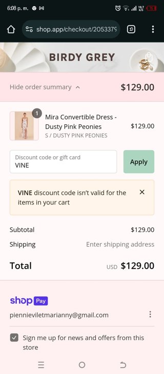 Birdy Grey Discount Codes - 20% Off | November 2024