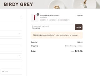 Birdy Grey Promo Codes (2 Verified) - 20% Off Jun 2025