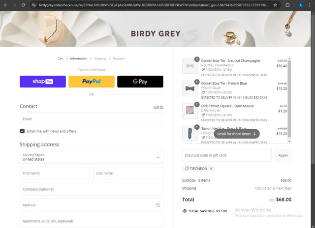 Birdy Grey Discount Codes (2 Verified) - 20% Off Apr 2025