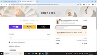 Birdy Grey Discount Codes - 20% Off | January 2025