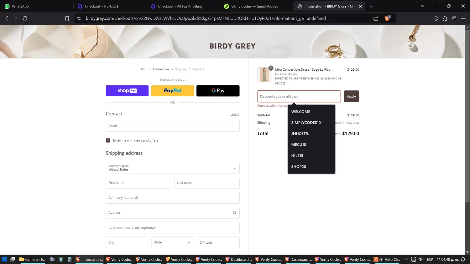 Birdy Grey Discount Codes - 20% Off | January 2025