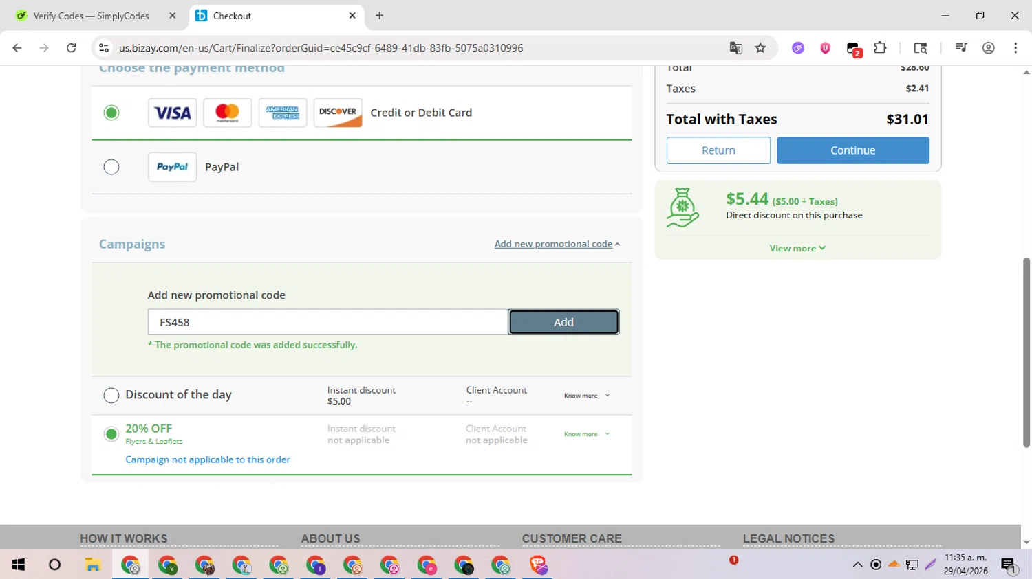 BIZAY Promo Codes - 30% Off (3 Verified) May 2026