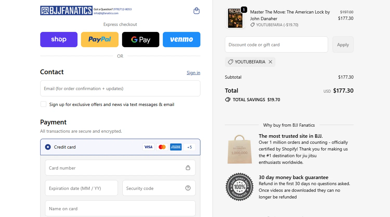 BJJ Fanatics Promo Codes - 45% Off (46 Verified) Nov 2025