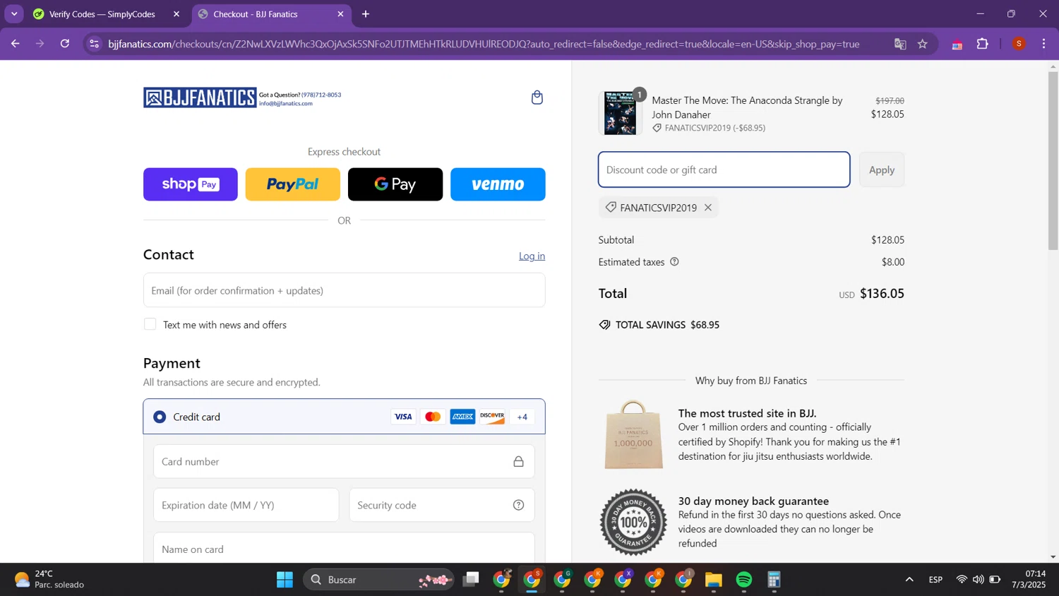 BJJ Fanatics Promo Codes - 45% Off (46 Verified) Dec 2025