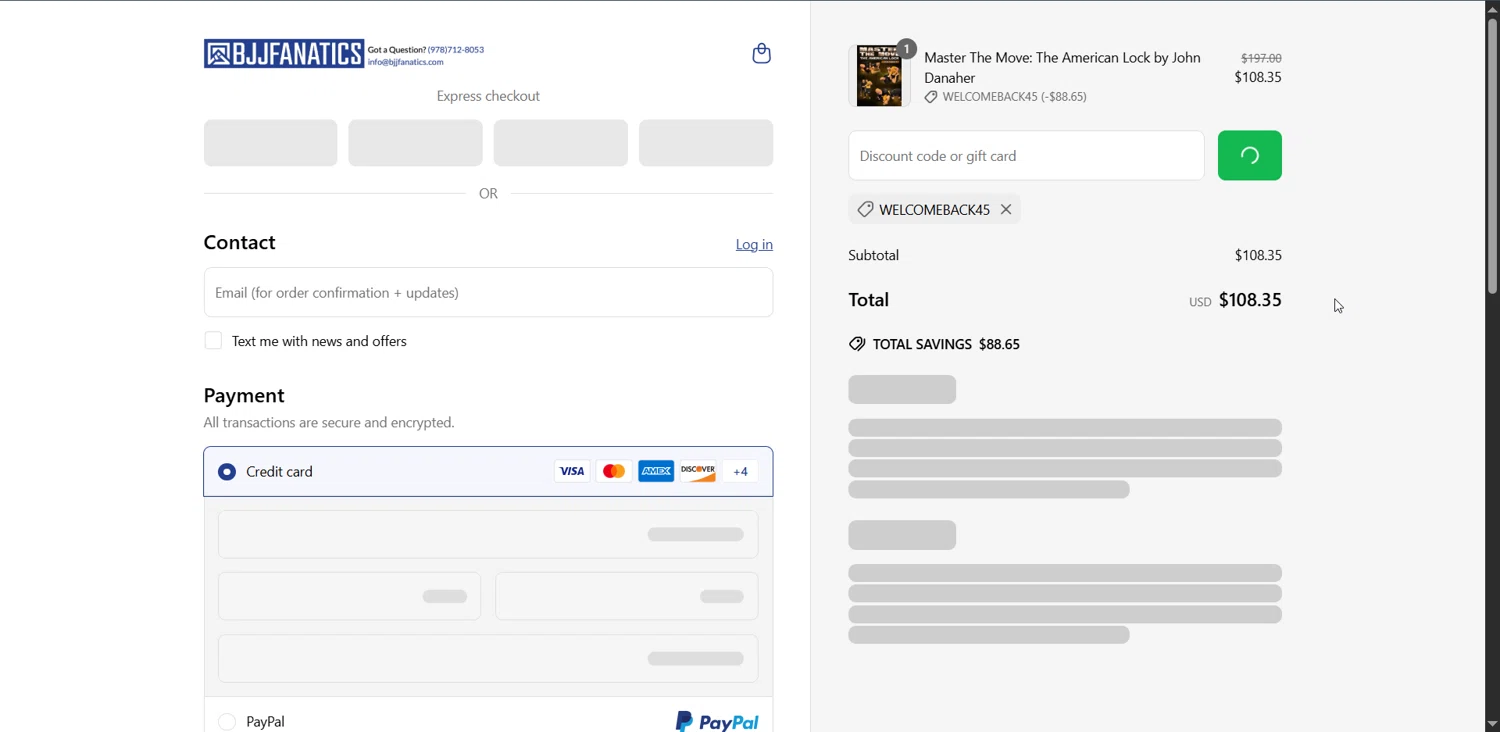 BJJ Fanatics Promo Codes - 45% Off (Verified) Aug 2025