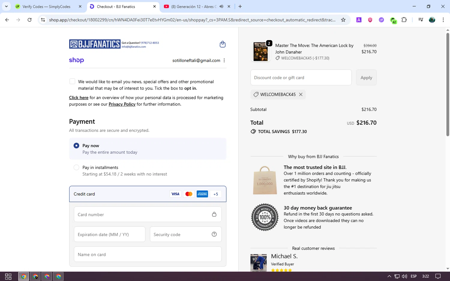 BJJ Fanatics Promo Codes - 45% Off (46 Verified) Dec 2025