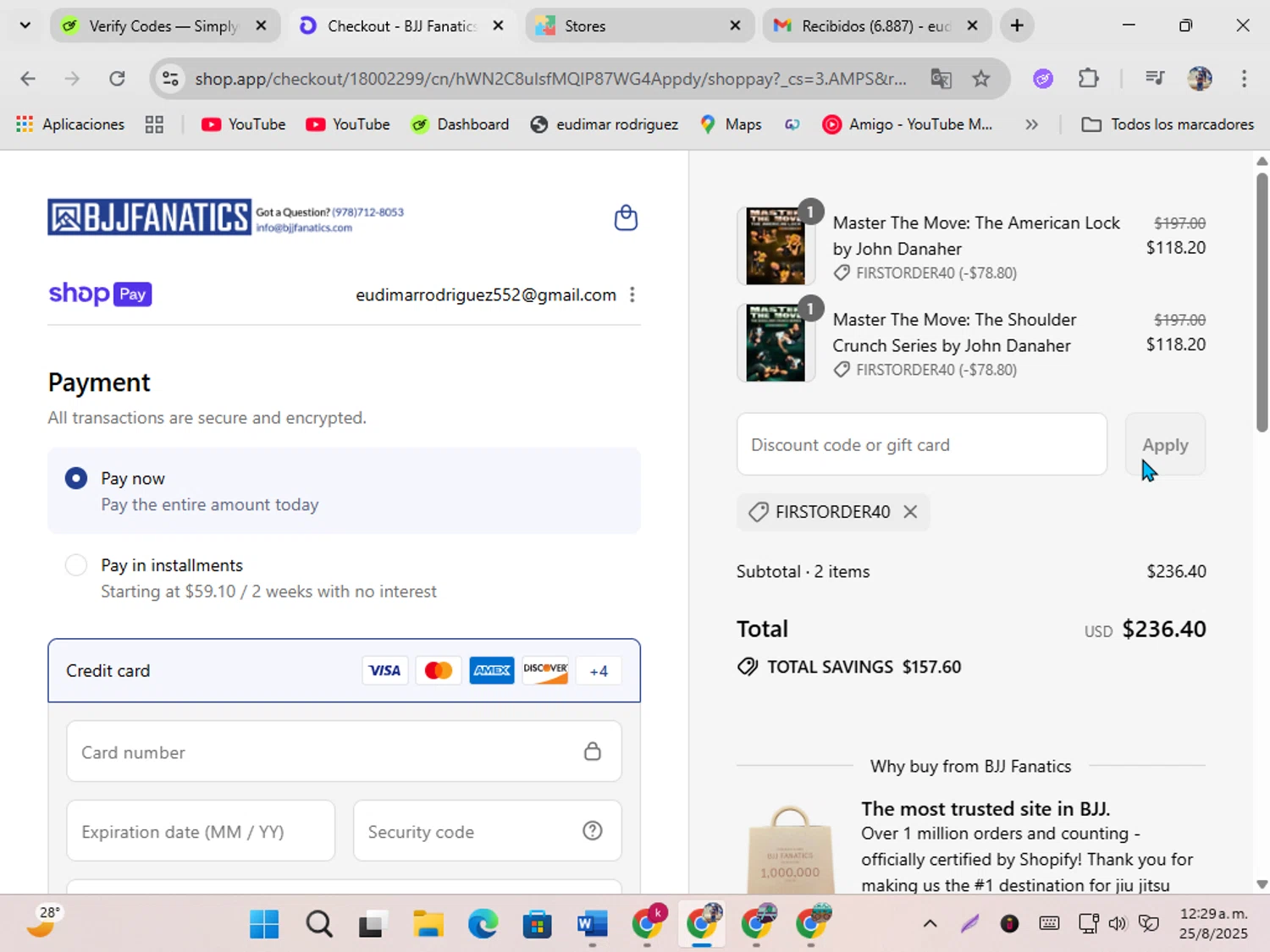 BJJ Fanatics Promo Codes - 45% Off (46 Verified) Dec 2025