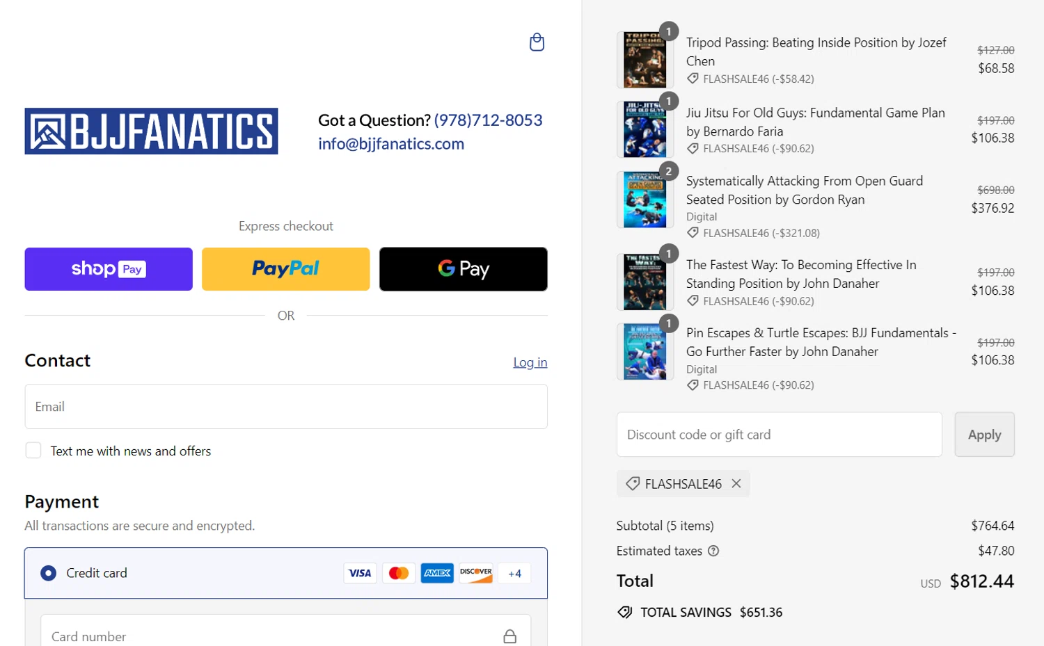 BJJ Fanatics Discount Codes - 45% Off | September 2024