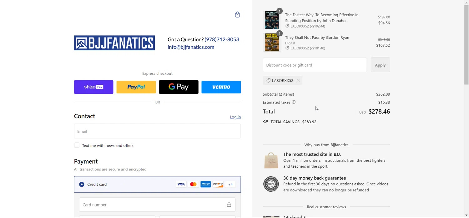 BJJ Fanatics Discount Codes - 45% Off | September 2024