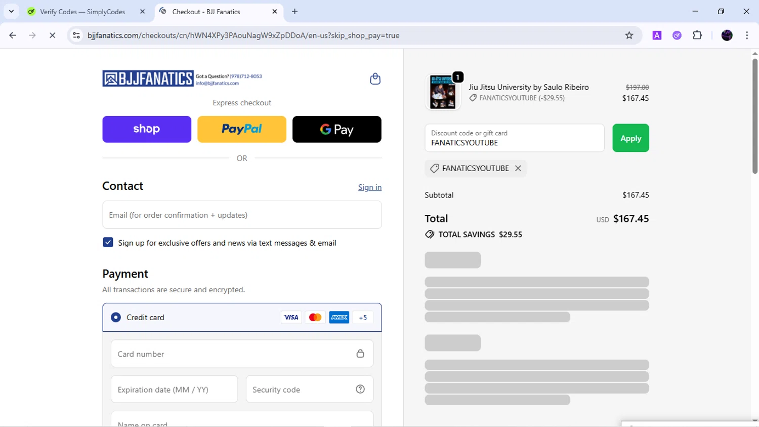 BJJ Fanatics Promo Codes - 45% Off (46 Verified) Nov 2025