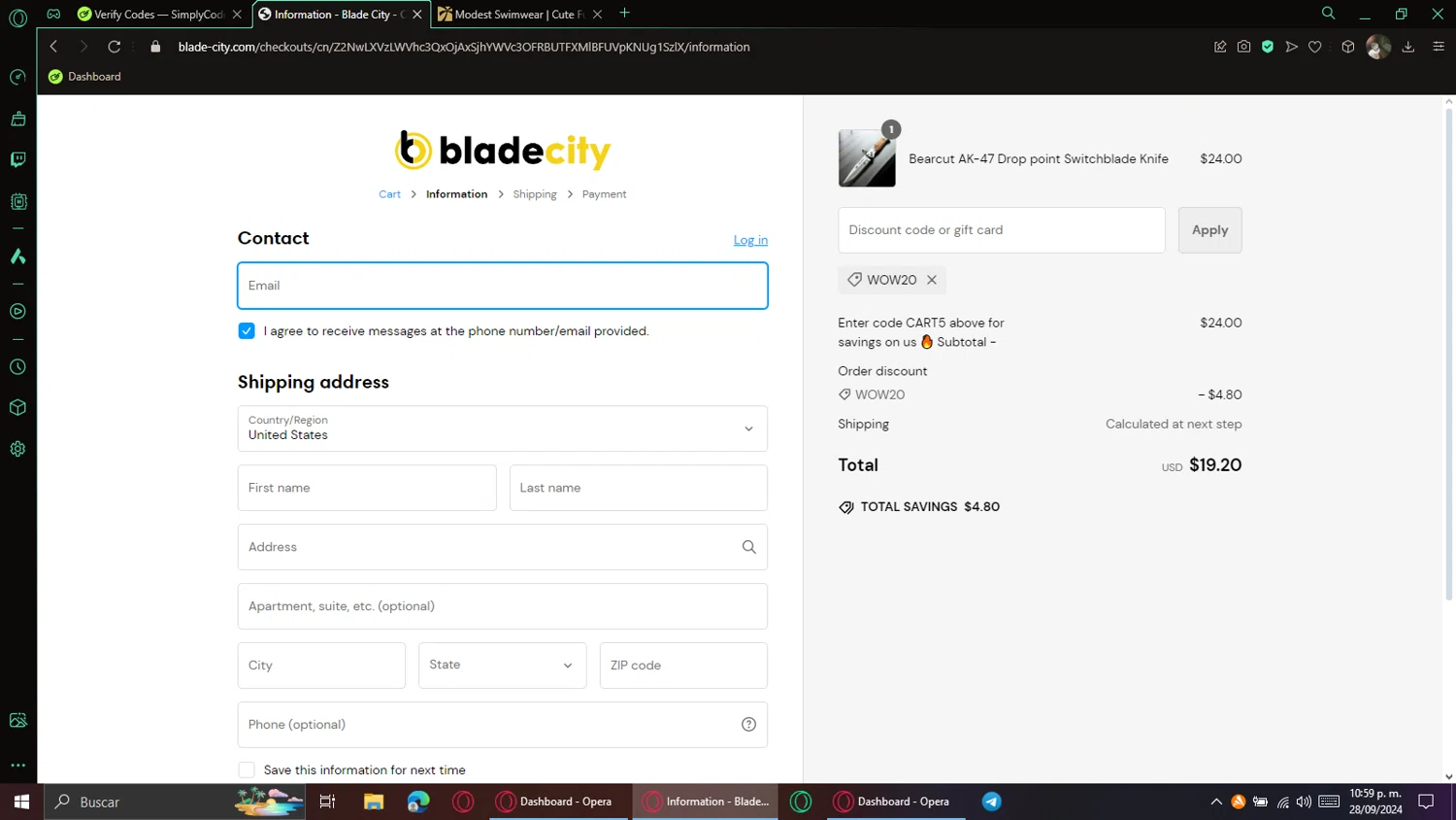 Blade City Discount Codes - 20% Off | November 2024