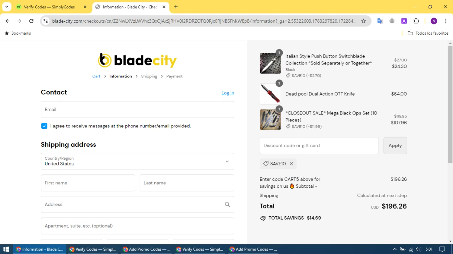 Blade City Discount Codes - 20% Off | September 2024
