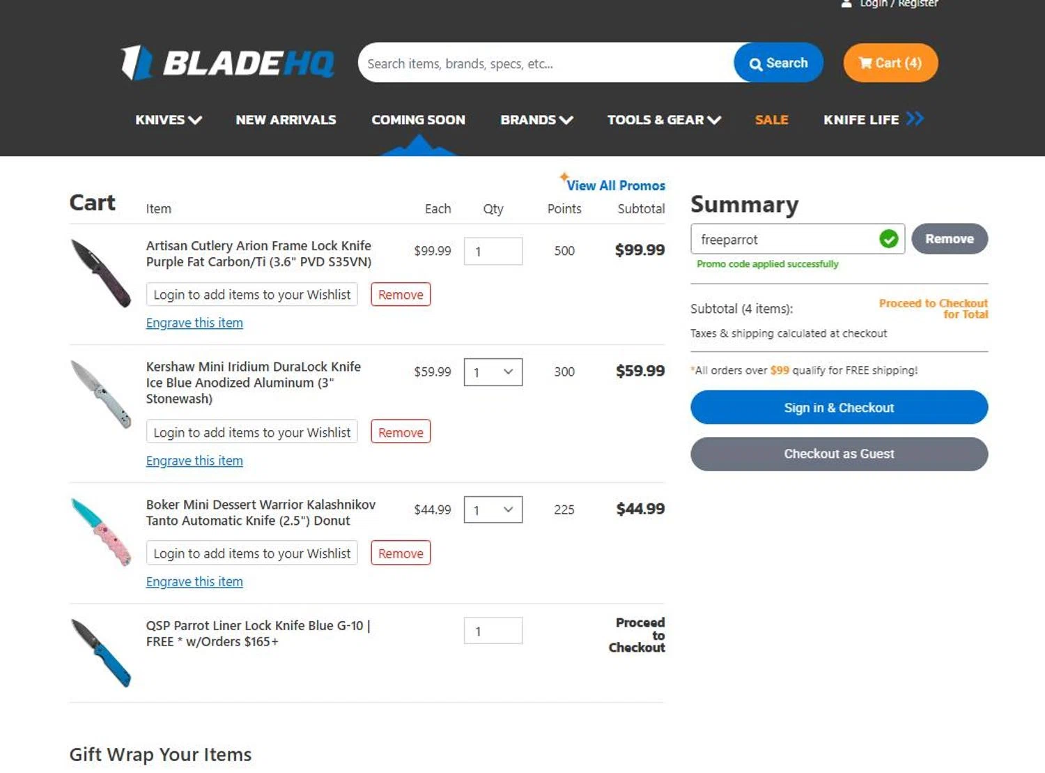 Blade HQ Promo Codes (5 Verified) + Free Ship May 2025