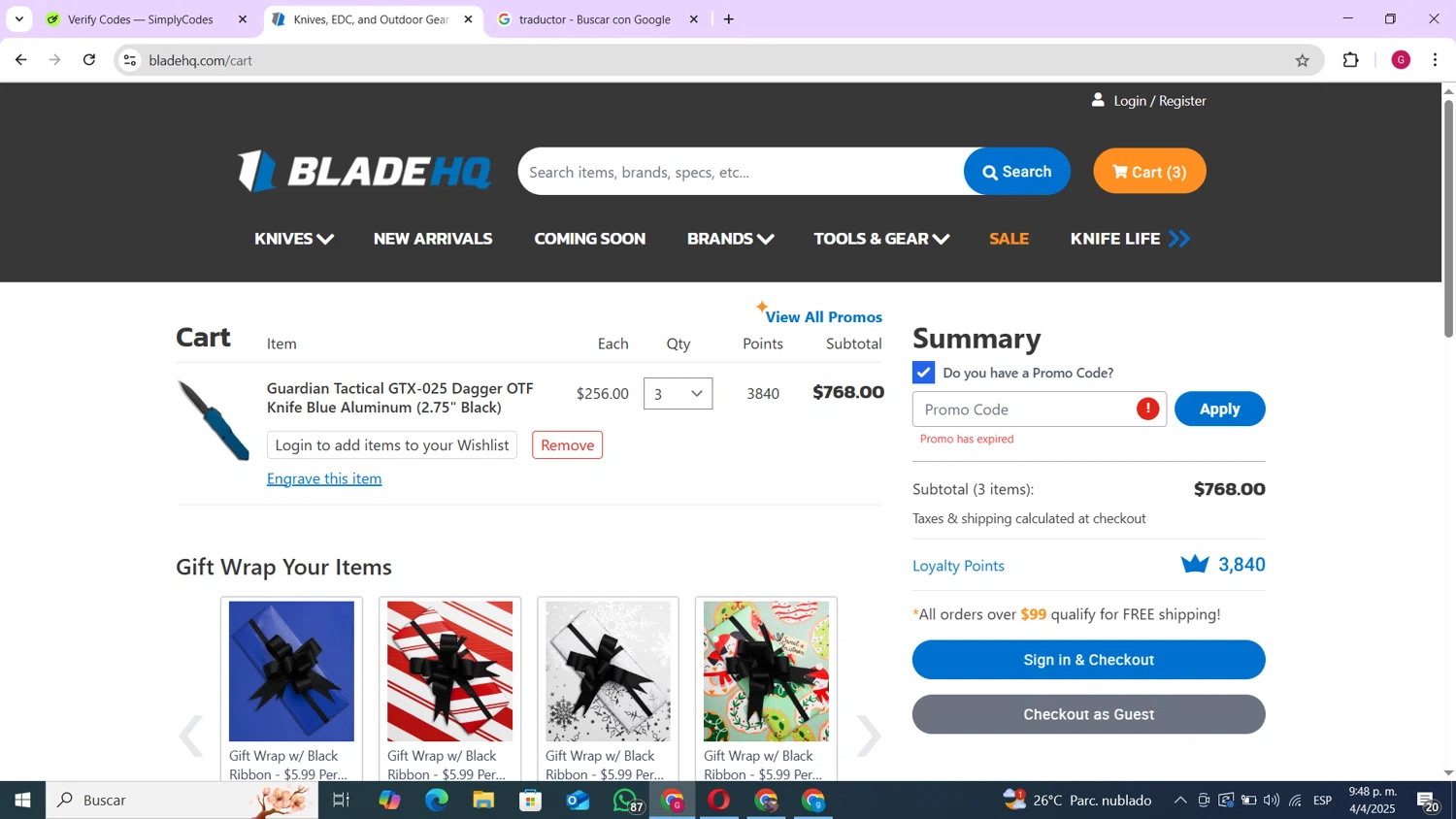 Blade HQ Promo Codes (8 Verified) - 15% Off w/Code Sep 2025