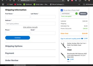 Blade HQ Promo Codes (3 Verified) - 10% Off w/Code Jul 2025