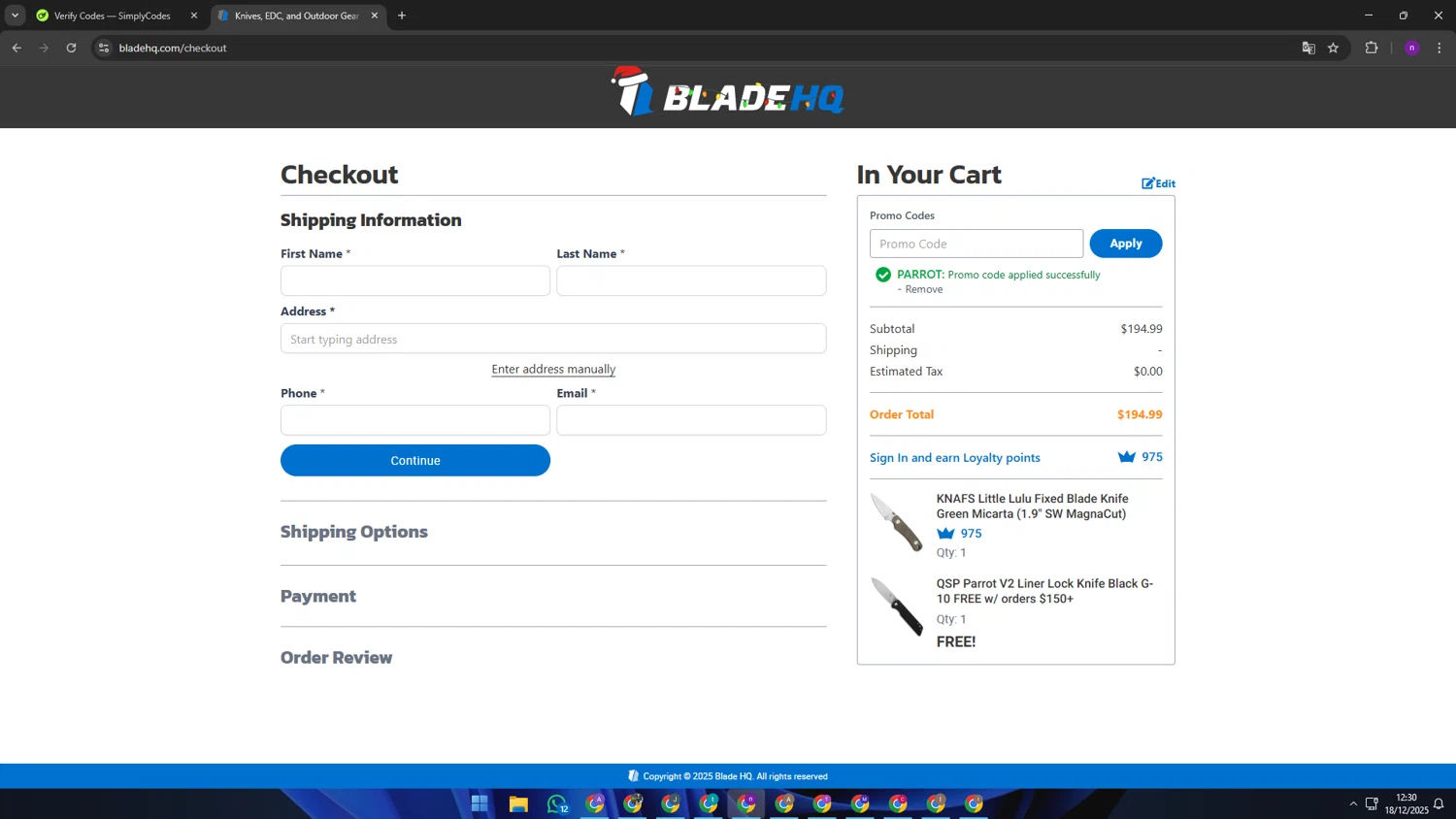 Blade HQ Coupons & + Free Ship Discounts Jan 2026