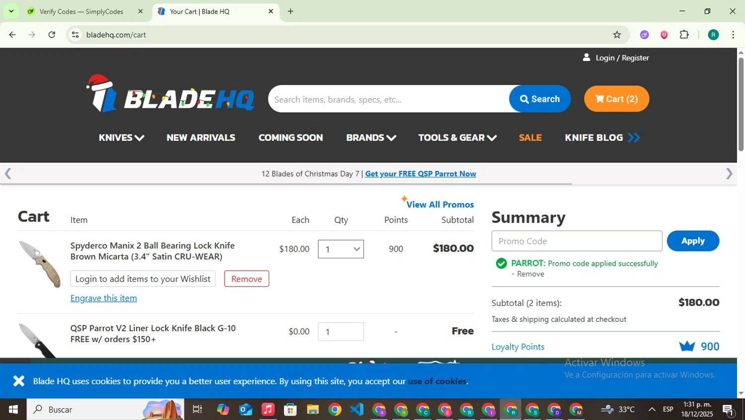 Blade HQ + Free Ship Coupons & Discounts Jan 2026