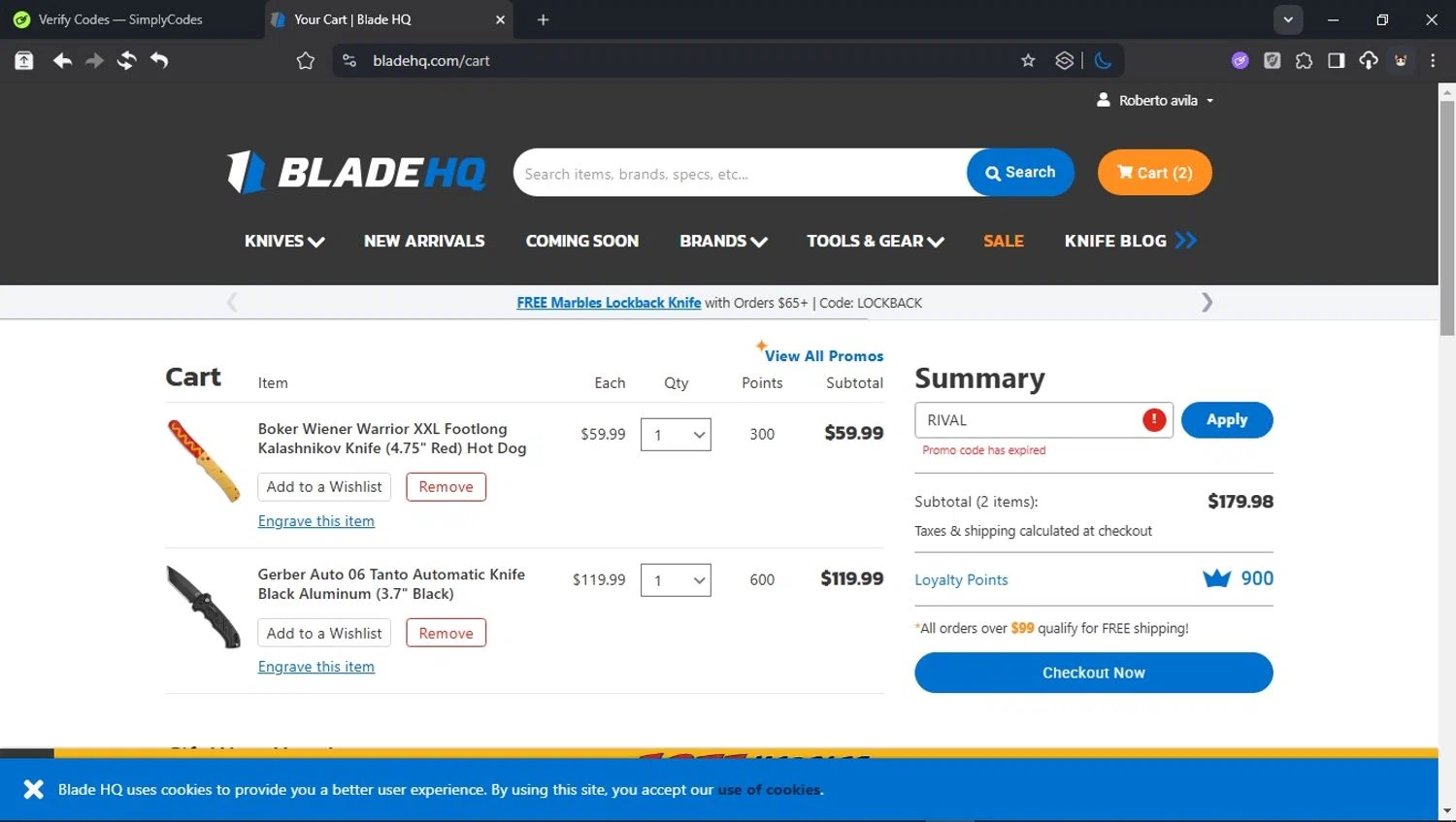 Blade HQ Promo Codes (5 Verified) + Free Ship Oct 2025