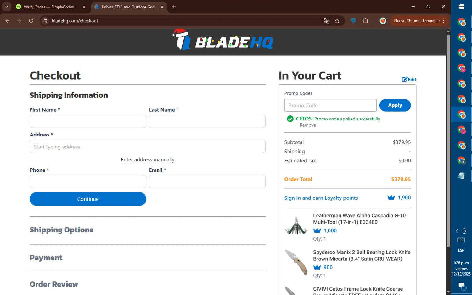 Blade HQ Coupons & + Free Ship Discounts Jan 2026