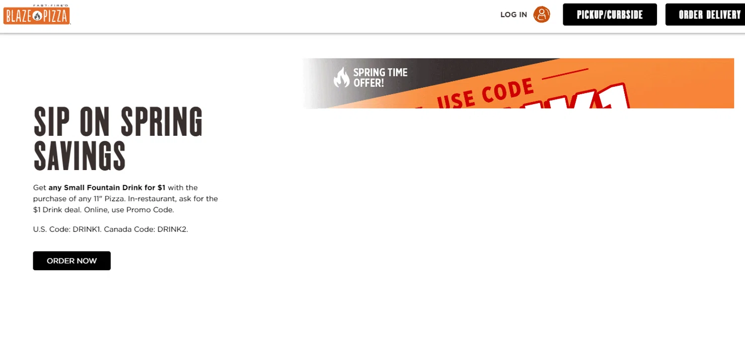 Blaze Pizza Promo Codes - 15% Off | September 2024
