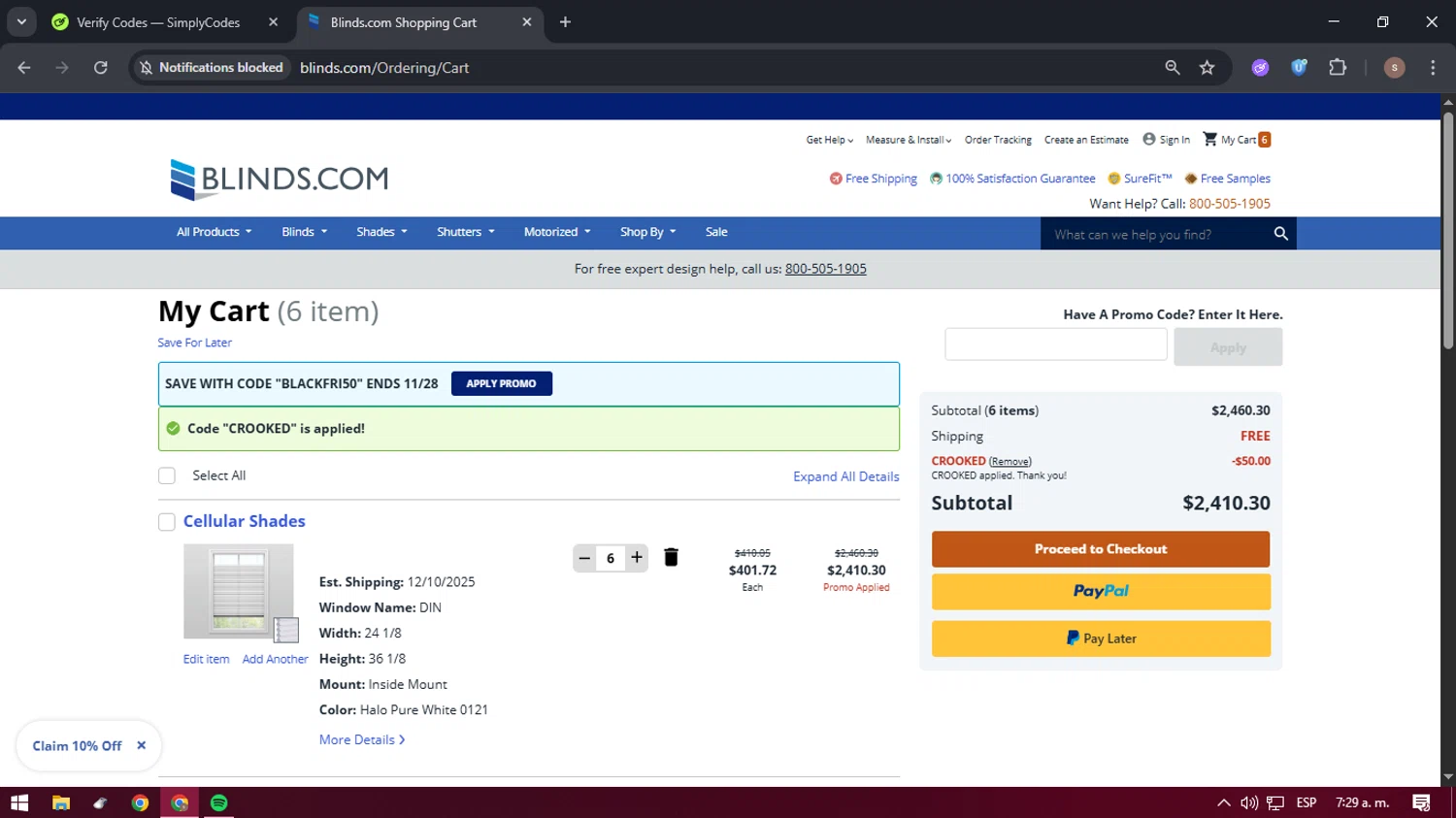 Blinds.com Promo Codes - $75 Off (8 Verified) Dec 2025