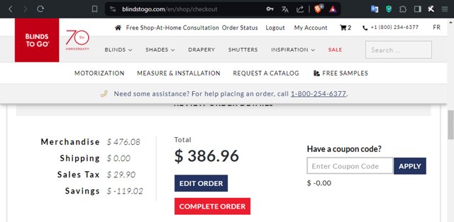 Blinds To Go Promo Codes - 10% Off Coupons Aug 2025