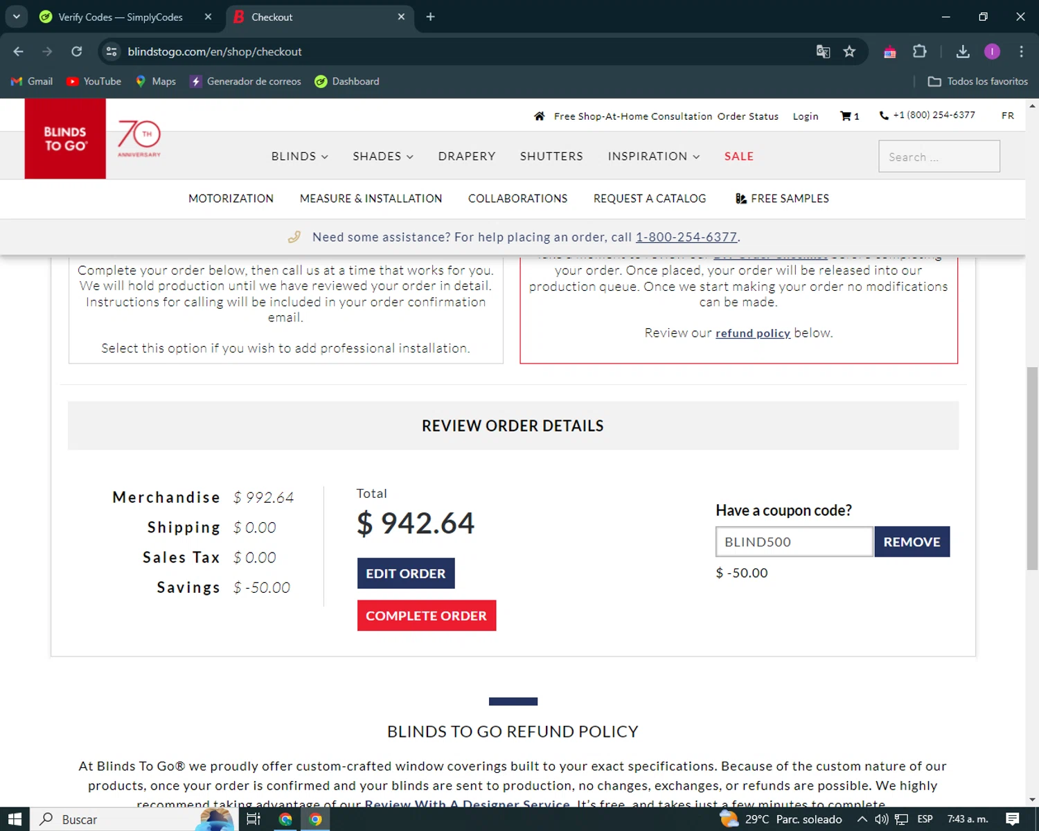 Blinds To Go Promo Codes – 10% Off | July 2024