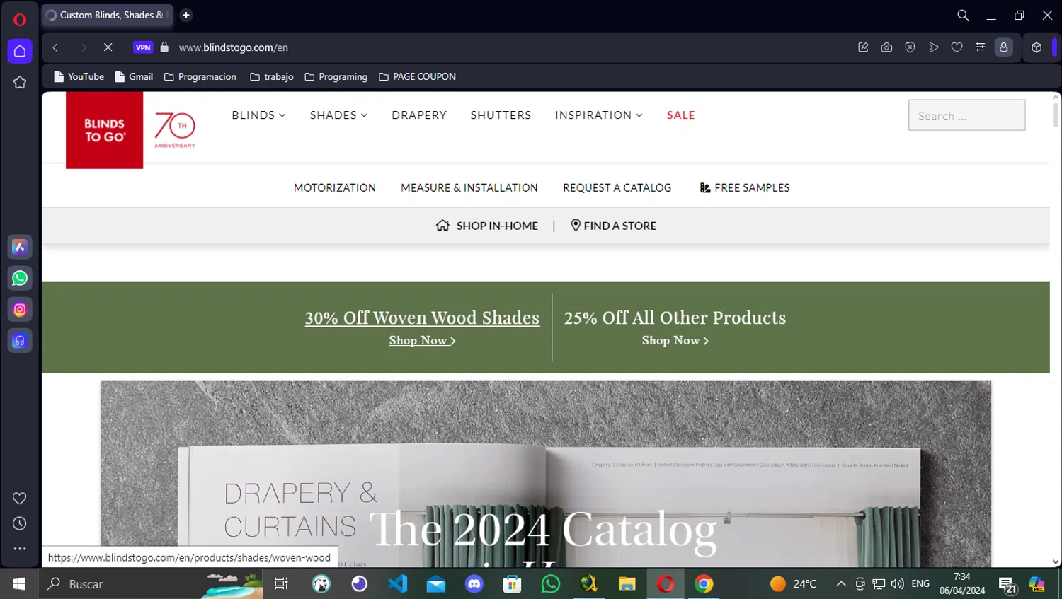 Blinds To Go Discount Codes - $50 Off | September 2024