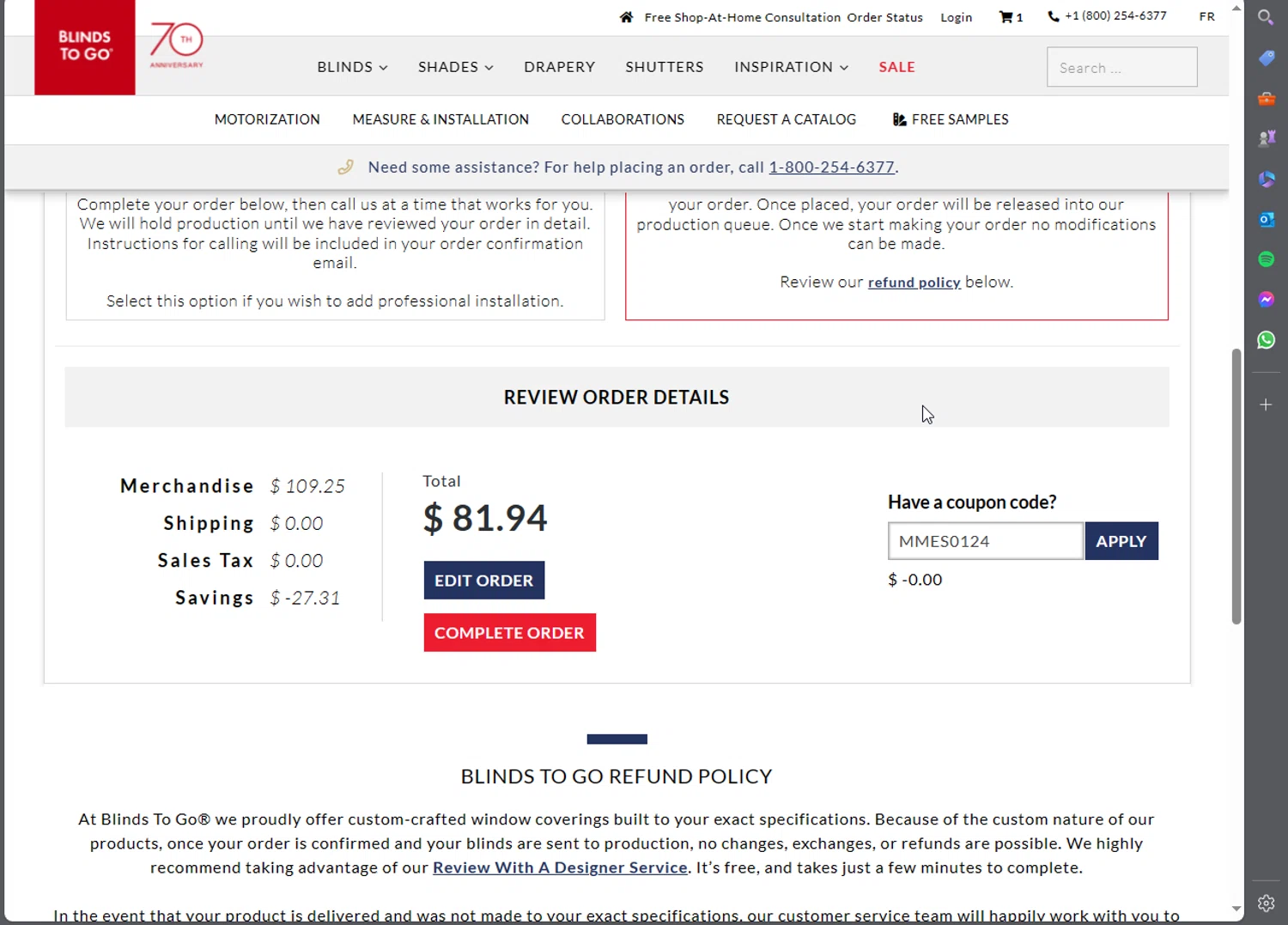 Blinds To Go Discount Codes - $50 Off | September 2024