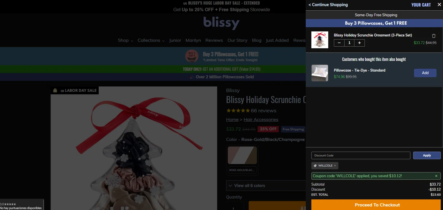 Blissy Coupon Codes - $10 Off | October 2024