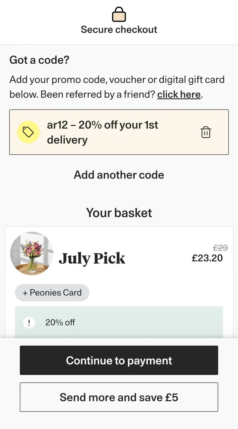 Bloom And Wild Promo Codes - 25% Off Jul 2025