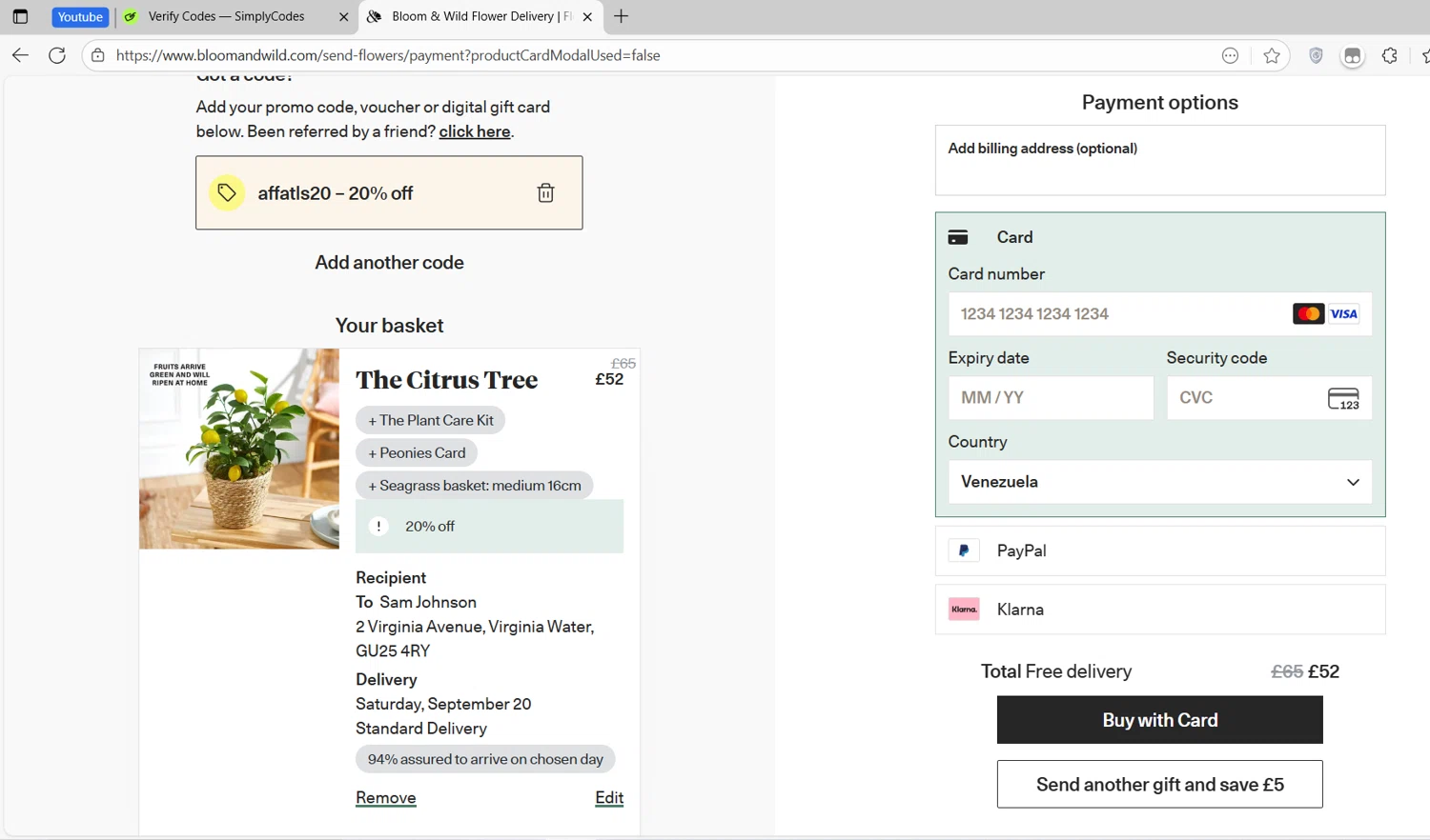 Bloom And Wild Promo Codes - 25% Off Oct 2025