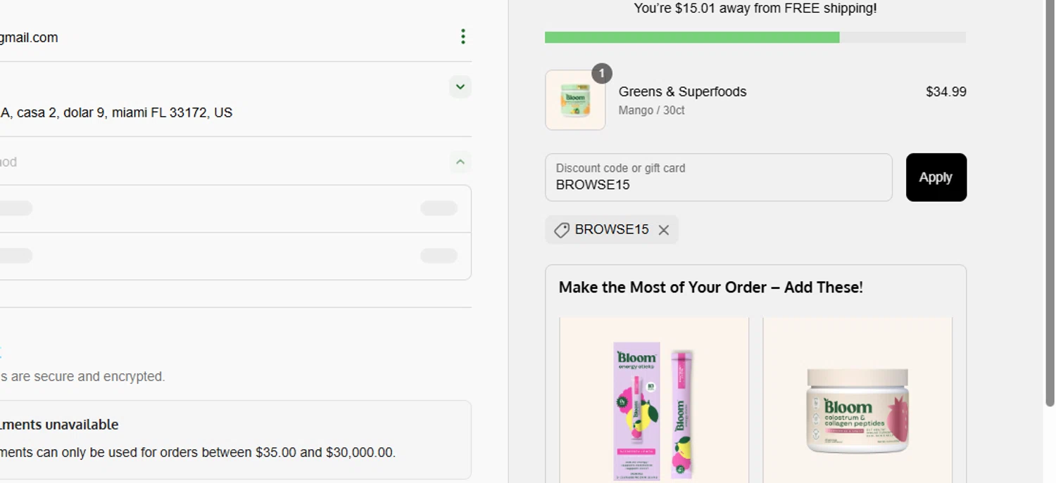 Bloom Nutrition Promo Code - 15% Off (Verified) Dec 2025