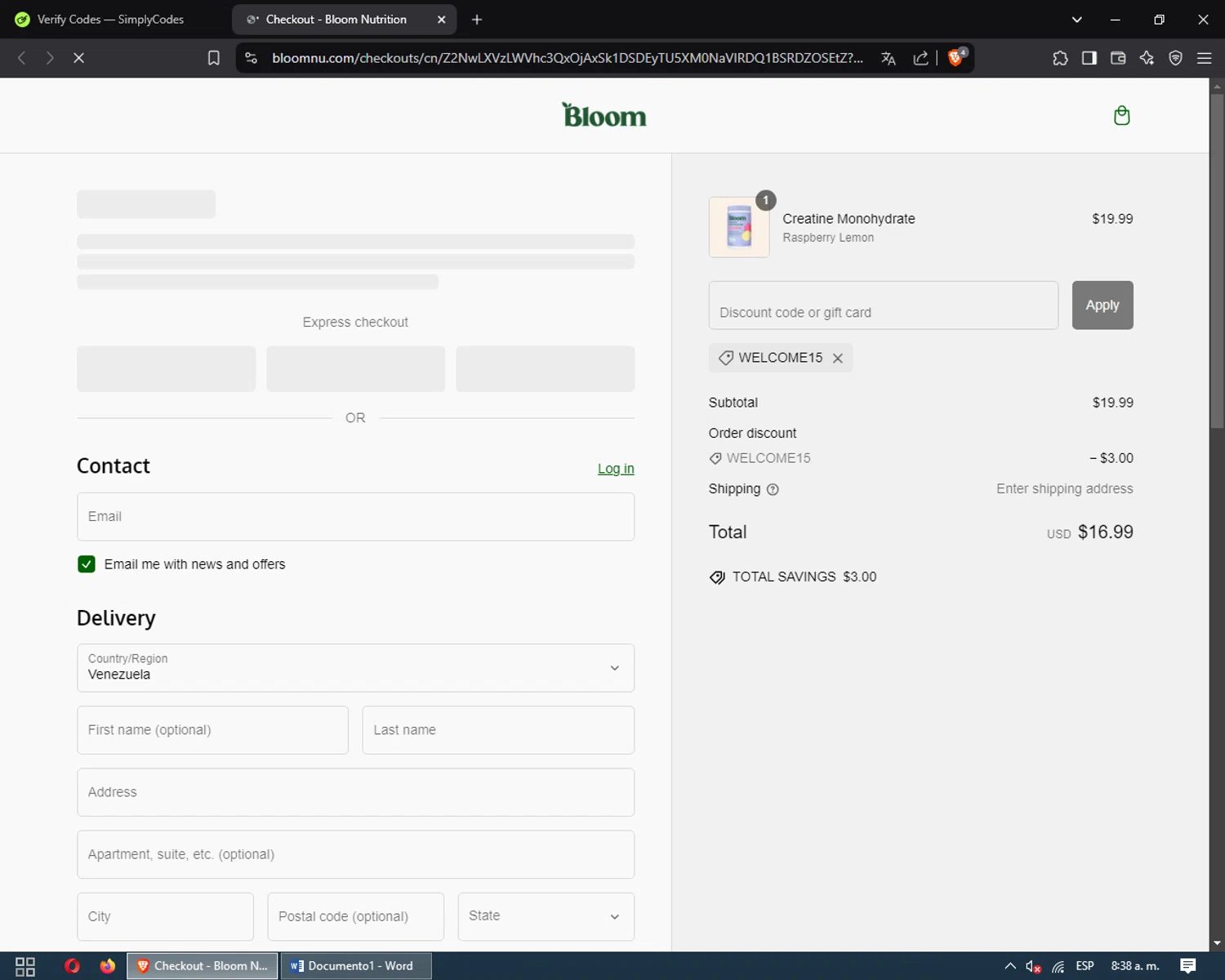 Bloom Nutrition Promo Code - 15% Off (Verified) Dec 2025