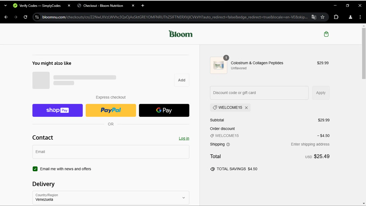 Bloom Nutrition Promo Codes - 20% Off Sep 2025