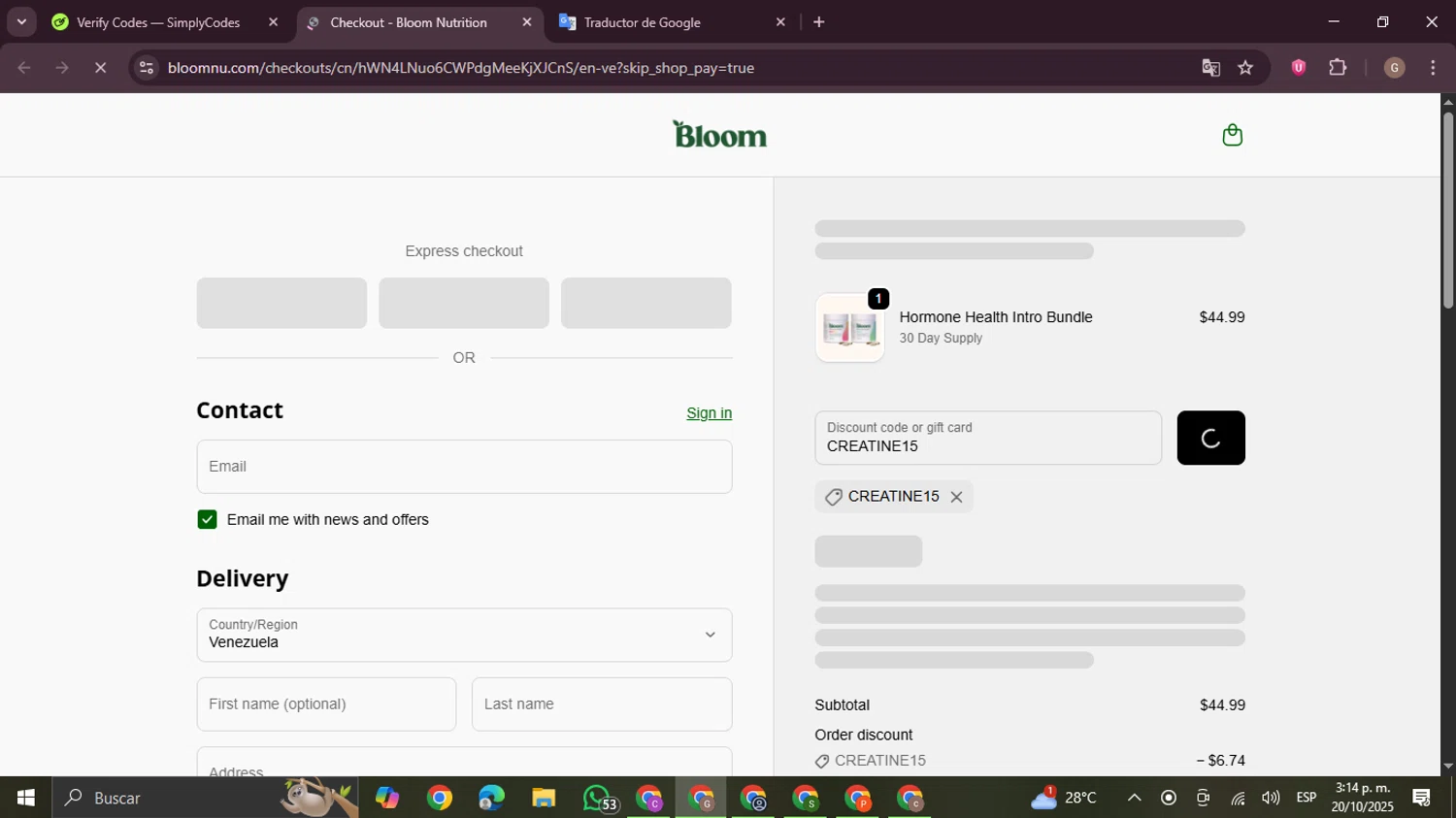 Bloom Nutrition Promo Code - 15% Off (Verified) Dec 2025