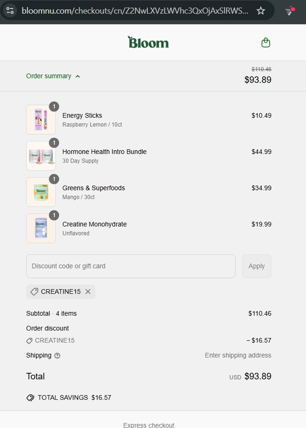 Bloom Nutrition Promo Codes - 20% Off Aug 2025