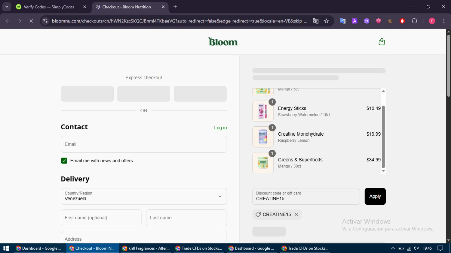 Bloom Nutrition Promo Codes - 15% Off Oct 2025