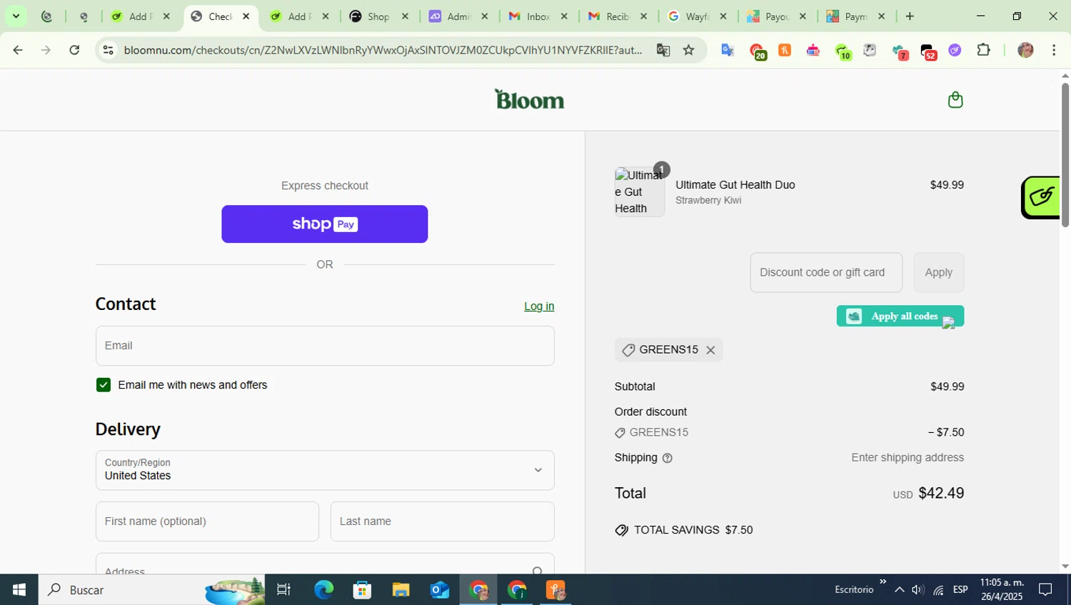 Bloom Nutrition Promo Codes - 20% Off Sep 2025