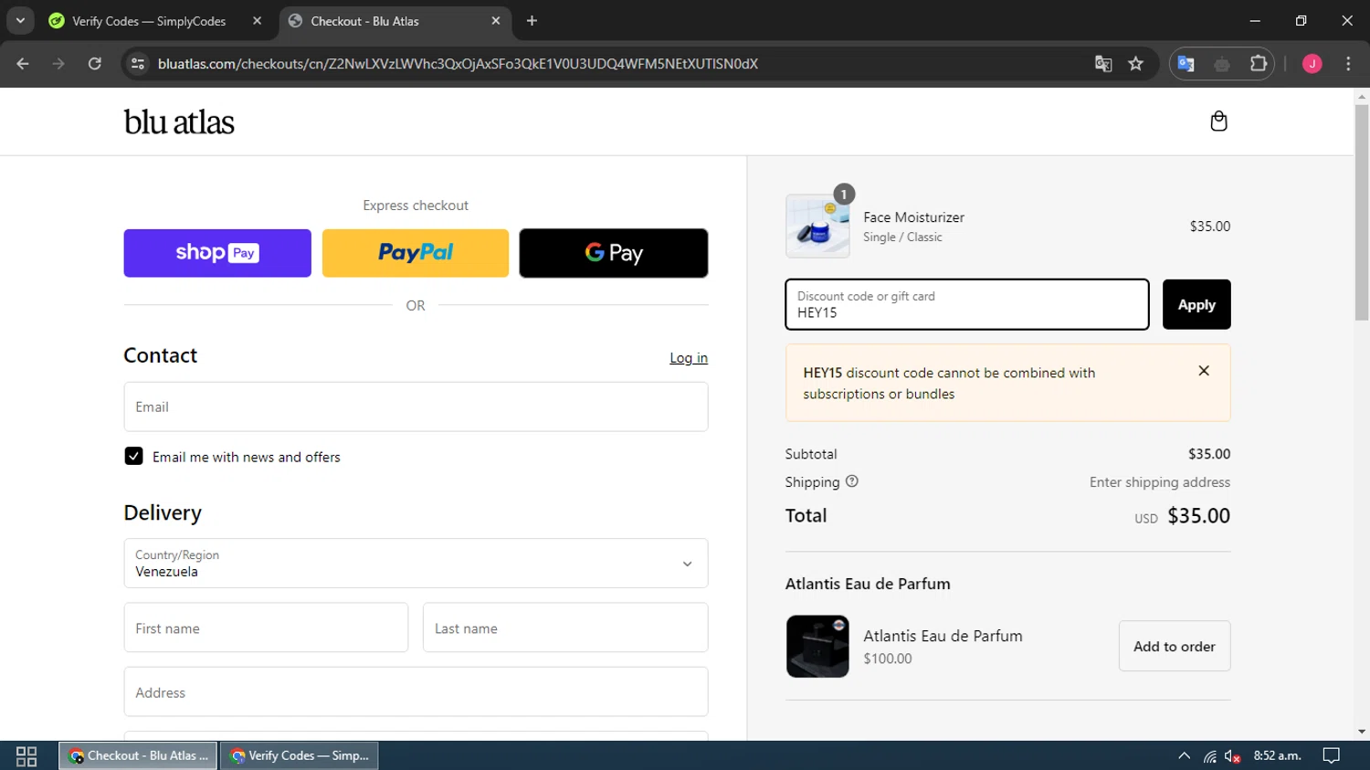 Blu Atlas Promo Codes – 25% Off | June 2024