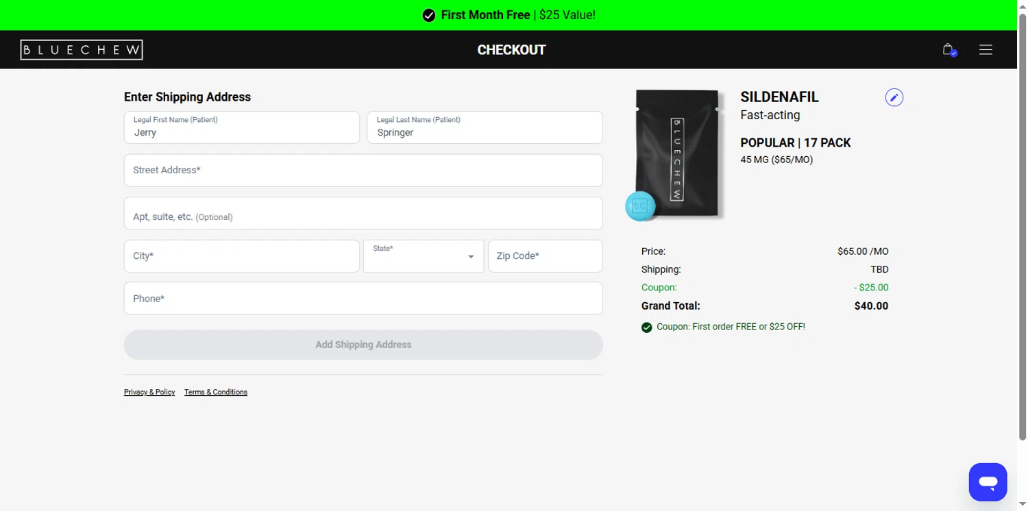 BlueChew Promo Codes (50 Verified) - $25 Off w/Code Oct 2025