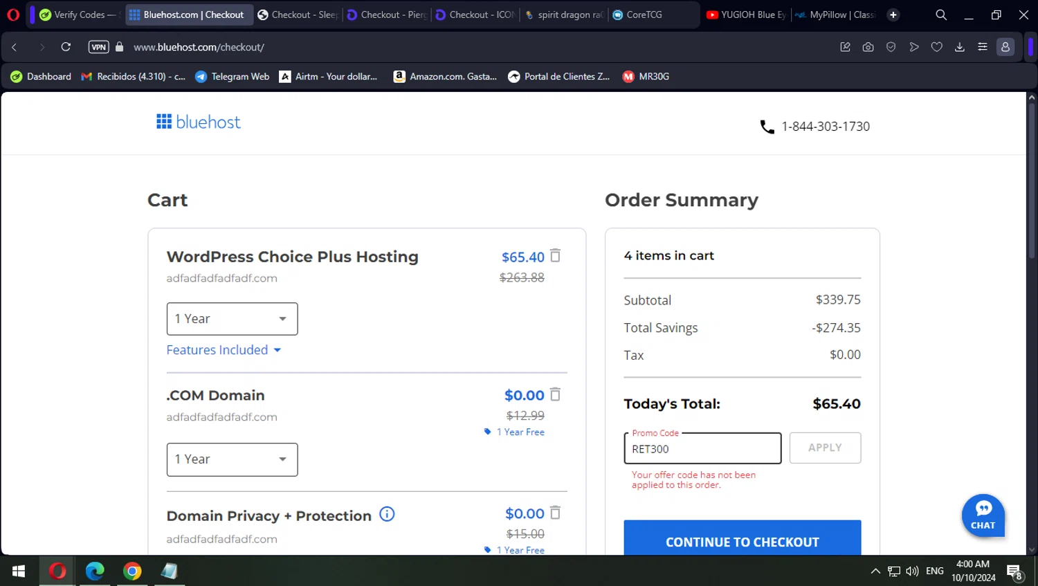 Bluehost Coupons - 12% Off | October 2024